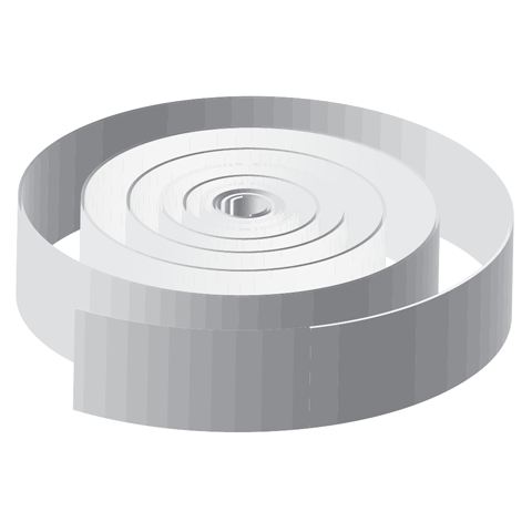 Extruded UHMW Wear Strip in Coils - Slideways, Inc.